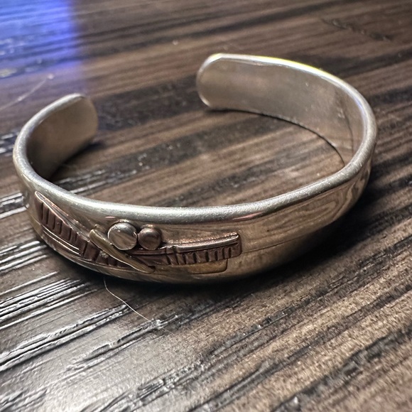 Jewelry | Vintage Navajo Sterling Storyteller Bracelet | Poshmark